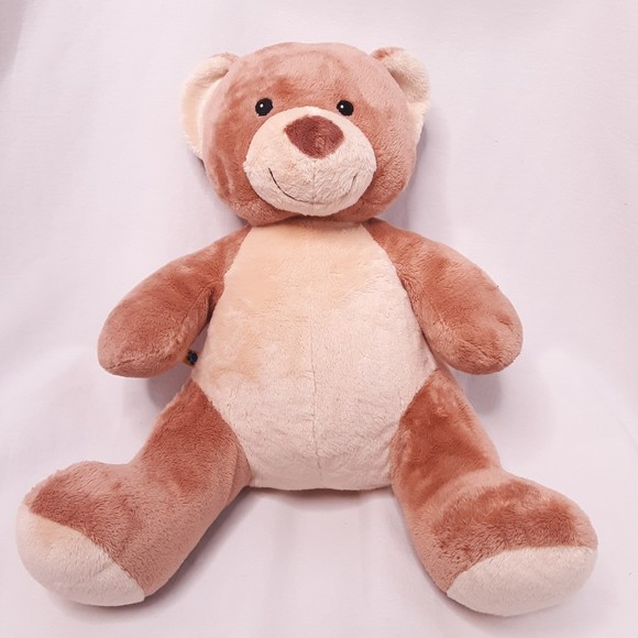 Toys | Vintage Build A Bear Teddy Bear Plush Twotone Tancream | Poshmark